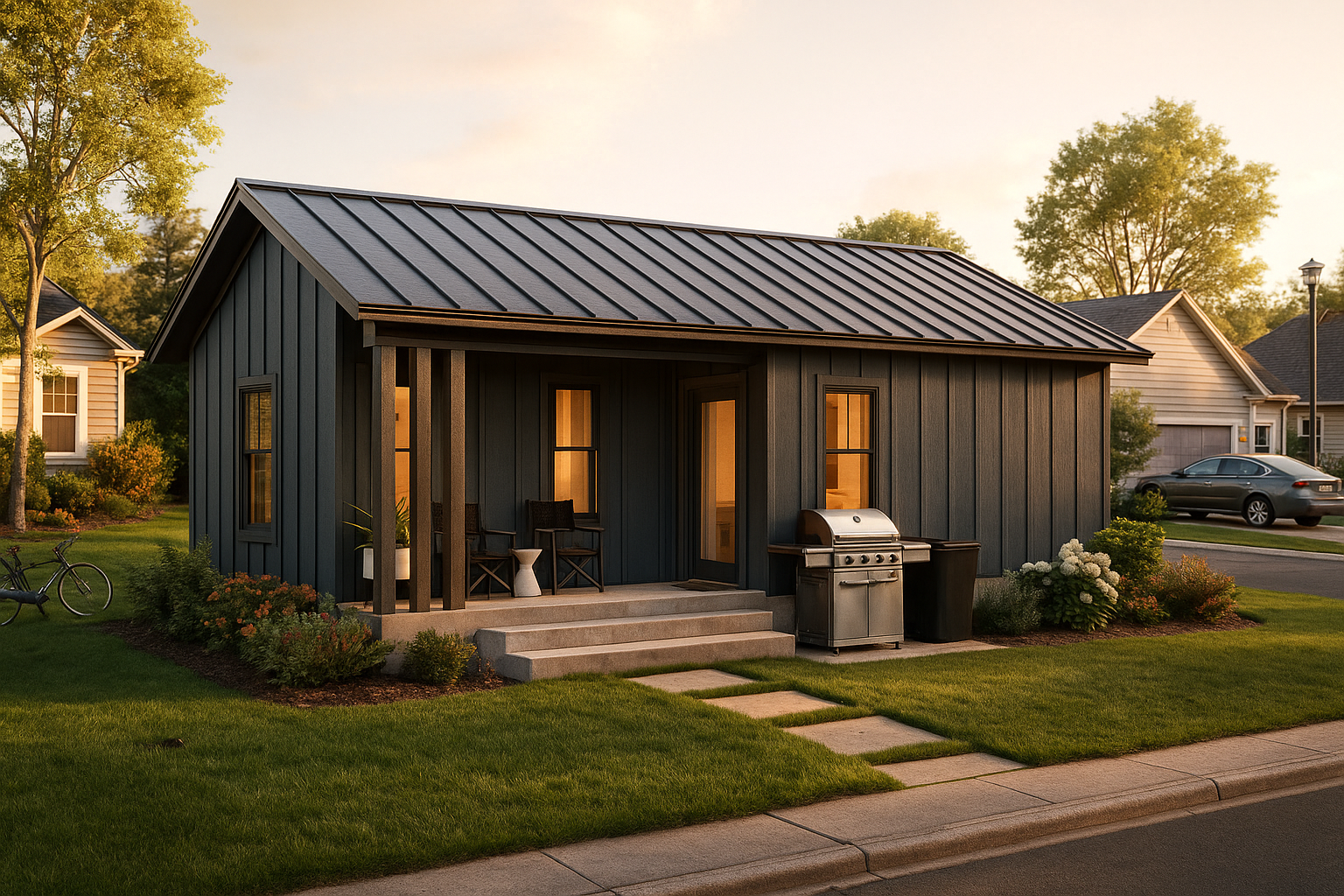 Solstice ADU Shell Package – Structall Building Systems