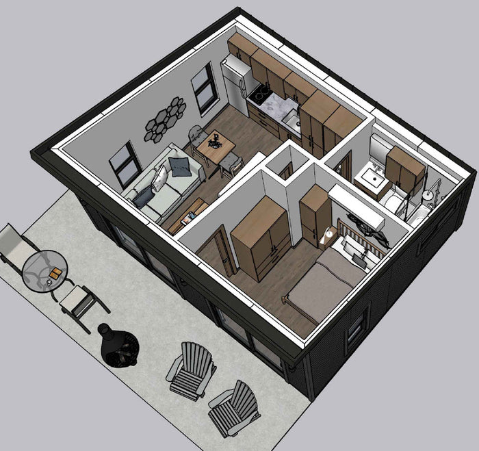 The One ADU Shell Package – Structall Building Systems