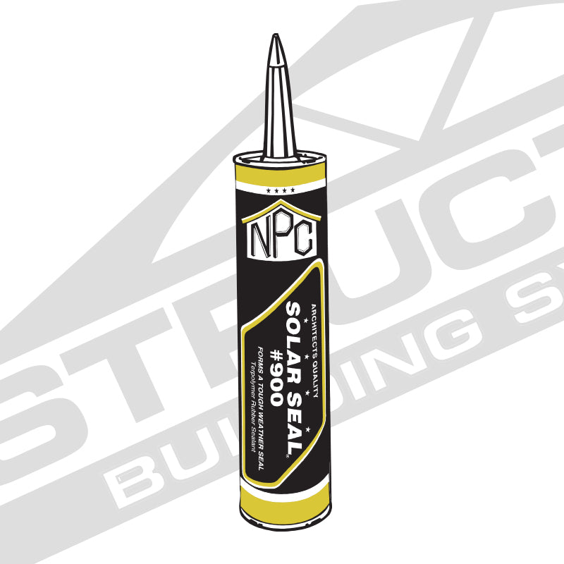 NPC Sealant SOLAR SEAL #900 Terpolymer Rubber – Structall Building Systems